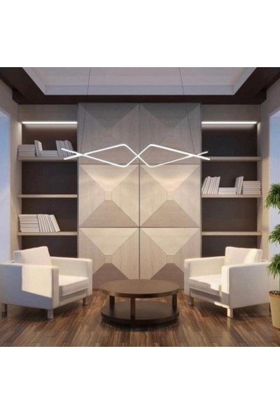 TRA30038 Eco 120 cm LED Avize Sarkıt Makas - Işık Rengi 3000K Sıcak Beyaz TRA30038 Eco 120 cm LED Avize Sarkıt Makas - Işık Rengi 3000K Sıcak Beyaz