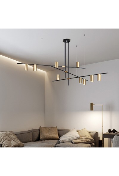 Triolux TRM84007 120 cm LED Avize Sarkıt Lux GU10 - Işık Rengi 4000K Doğal Beyaz