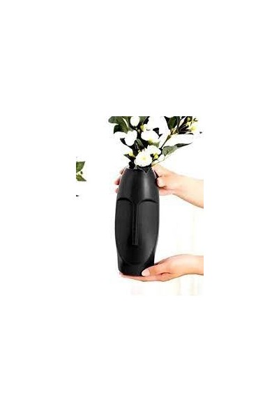 Edda DSG Stoneface Siyah Vazo