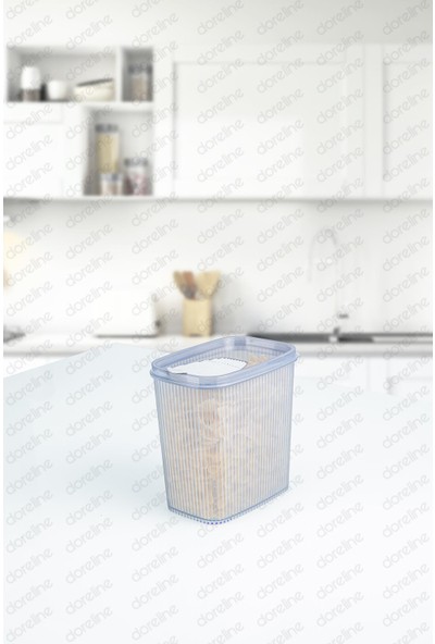 Doreline Doreplast 1 Adet Ortaboy Erzak Saklama Kabı 2500 L Doreline Doreplast 1 Adet Ortaboy Erzak Saklama Kabı 2500 L