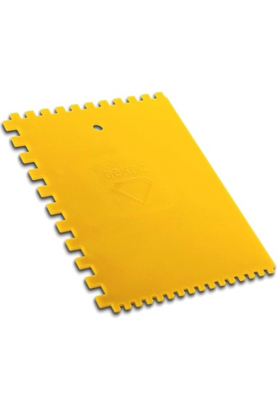 Dekor 196 Plastik Fayans Tarağı Kare Dişli 18 cm * 13,5 cm Dekor 196 Plastik Fayans Tarağı Kare Dişli 18 cm * 13,5 cm