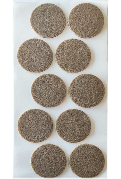 Yapışkanlı Masa Sandalye Keçesi Yuvarlak 45 mm (10 Lu Paket) Yapışkanlı Masa Sandalye Keçesi Yuvarlak 45 mm (10 Lu Paket)