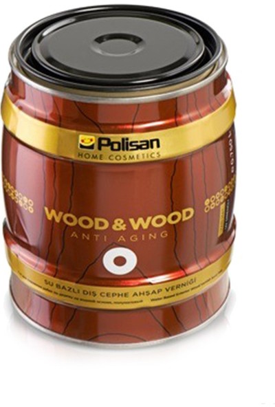 Polisan Wood&wood Parlak Su Bazlı Ahşap Verniği 0,75 Lt (1 Kg) Polisan Wood&wood Parlak Su Bazlı Ahşap Verniği 0,75 Lt (1 Kg)