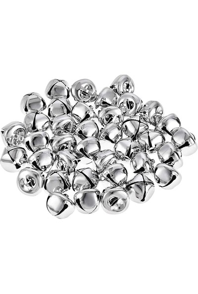 Hyd Süsleme Malzemesi Metal Çıngırak Zil Gümüş Rengi 50 Li Paket Hyd Süsleme Malzemesi Metal Çıngırak Zil Gümüş Rengi 50 Li Paket