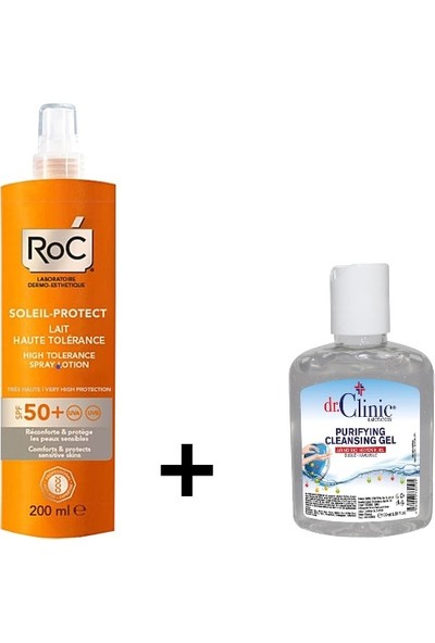 Roc Soleil Protexion Sensitive Spf 50 200 ml Sassas Cilt Gunes Spreyi Dr. Clinic Dezanfektan Jel Hediyeli Z Roc Soleil Protexion Sensitive Spf 50 200 ml Sassas Cilt Gunes Spreyi Dr. Clinic Dezanfektan Jel Hediyeli Z