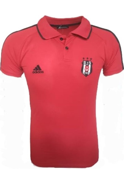 Beşiktaş Polo Yaka T-Shirt B-02094 - Kırmızı - L