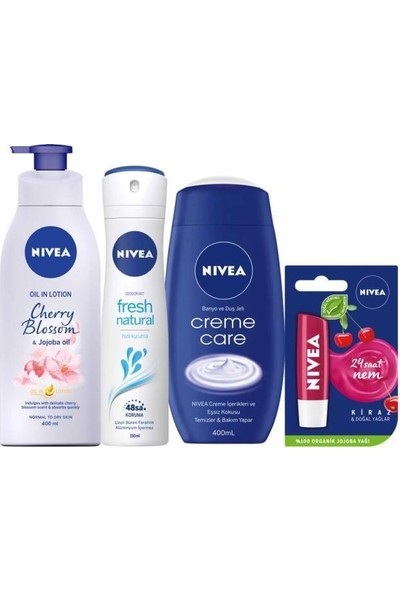 Nivea Banyo Terliği Hediyeli Set