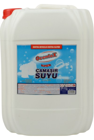 Ocentox Klasik Çamaşır Suyu 20 Litre