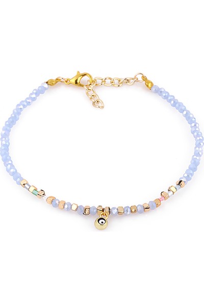 Royal Club De Polo Barcelona Kadın Mavi Bijuteri Halhal RPJS000206