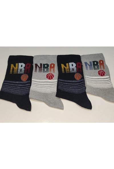 Ayla Store 4'lü Erkek Çocuk Soket Çorap Ayla Store 4'lü Erkek Çocuk Soket Çorap
