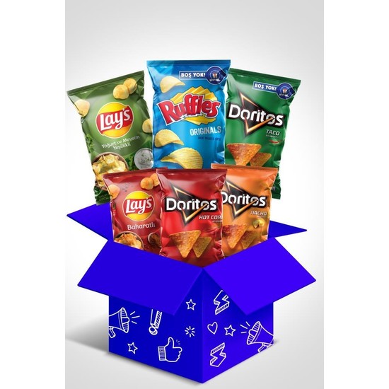 Gamer Cips Paketi (Lay’s, Ruffles, Doritos) Fiyatı