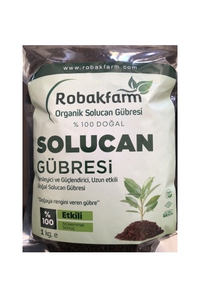 Robakfarm Organik Solucan Gübresi