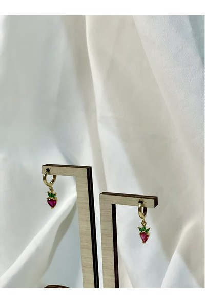 Stainless Steel Minimal Meyve Küpe