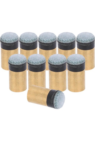 Yolanda 10 Parça Snooker Bilardo Işaret Uçları Tip Üzerinde Vidalı Bakır 10MM (Yurt Dışından) Yolanda 10 Parça Snooker Bilardo Işaret Uçları Tip Üzerinde Vidalı Bakır 10MM (Yurt Dışından)