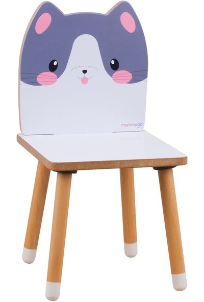 Odun Concept Ahşap Çocuk Aktivite Sandalyesi Mdf - Kedi Odun Concept Ahşap Çocuk Aktivite Sandalyesi Mdf - Kedi