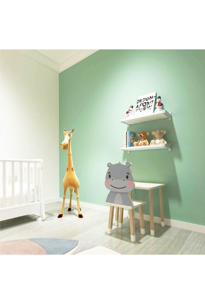 Odun Concept Ahşap Çocuk Aktivite Sandalyesi Mdf - Baby Hippo Odun Concept Ahşap Çocuk Aktivite Sandalyesi Mdf - Baby Hippo