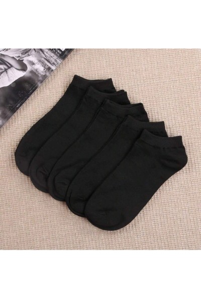 Black Arden Socks 5''li Siyah Bayan Patik Black Arden Socks 5''li Siyah Bayan Patik