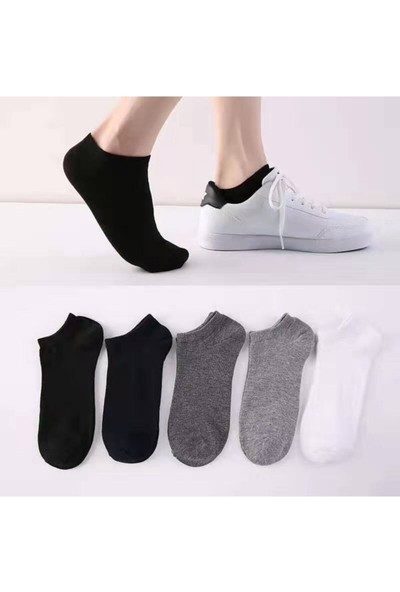 Black Arden Socks 6'lı Karışık Patik Çorap 36-40 Black Arden Socks 6'lı Karışık Patik Çorap 36-40