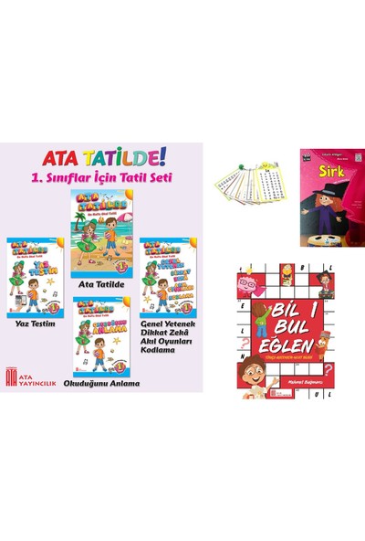 Ata Yayıncılık 1. Sınıf Ata Tatilde Seti