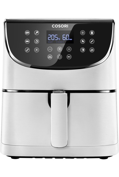 Cosori Pro 5.5 L Hazır Programlı 1700W Dokunmatik Panelli Yağsız Airfryer Fritöz -Beyaz Cosori Pro 5.5 L Hazır Programlı 1700W Dokunmatik Panelli Yağsız Airfryer Fritöz -Beyaz