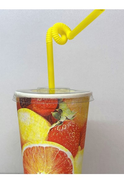 Yorulmaz Ambalaj 12 Oz Şeffaf Kapaklı Soğuk Içecek Karton Bardak + 50 Adet Dolphin Artistik Pipet 50 Li Paket Yorulmaz Ambalaj 12 Oz Şeffaf Kapaklı Soğuk Içecek Karton Bardak + 50 Adet Dolphin Artistik Pipet 50 Li Paket