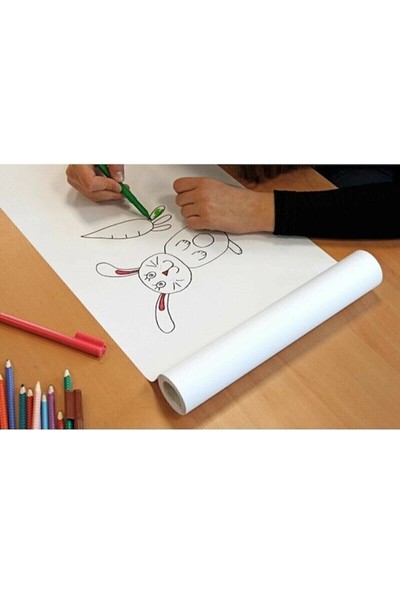 Yapışkanlı Kaymaz Resim Rulo Boyama Kağıdı 2'li Ekonomik Yapışkanlı Kaymaz Resim Rulo Boyama Kağıdı 2'li Ekonomik