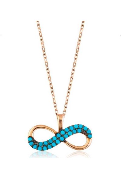 Gumush Gümüş Sonsuzluk Bayan Kolye