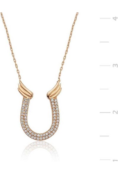 Gumush Gümüş Nal Bayan Kolye