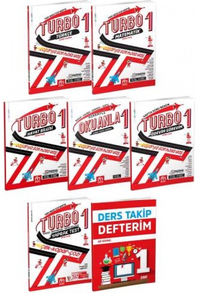 1. Sınıf Turbo 2.dönem Eğitim Seti (7 Kitap) 1. Sınıf Turbo 2.dönem Eğitim Seti (7 Kitap)