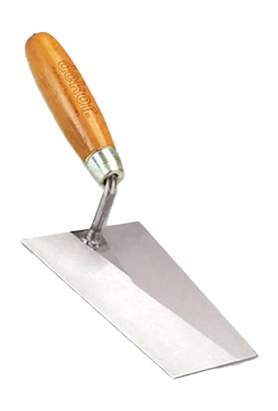 Dekor 066 Ahşap Saplı Duvarcı Malası 16 Cm Yay Çeliği Dekor 066 Ahşap Saplı Duvarcı Malası 16 Cm Yay Çeliği