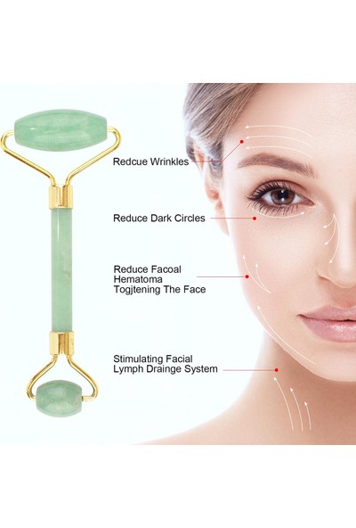 Bi Kuala Yeşim Taşlı Roller Masaj Aleti