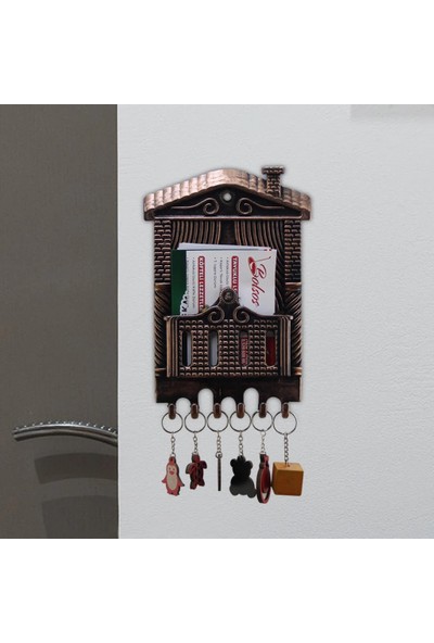 Key Concept Dekoratif Işlemeli Anahtar Askısı Anahtarlık