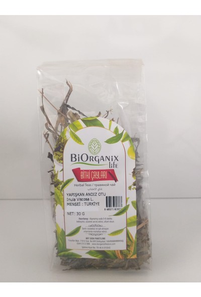 Biorganix Life Yapışkan Andız Otu 30 gr Biorganix Life Yapışkan Andız Otu 30 gr
