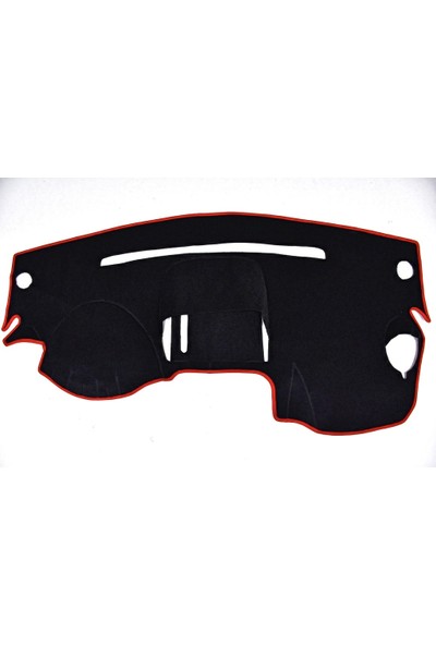 A-3DKORUMA Renault Kangoo Torpido Koruması Kırmızı 2007-2021 Modellerine Uygun