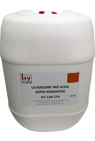 HY HY-138 Cfx Süper Konsantre Yağ Alma Deterjanı