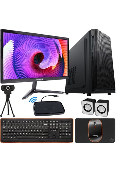 Turbox HomeWork i5 650 8GB 128GB SSD 20'' Webcam + Hoparlör Masaüstü Pc Ofis Set Bilgisayarı Turbox HomeWork i5 650 8GB 128GB SSD 20'' Webcam + Hoparlör Masaüstü Pc Ofis Set Bilgisayarı