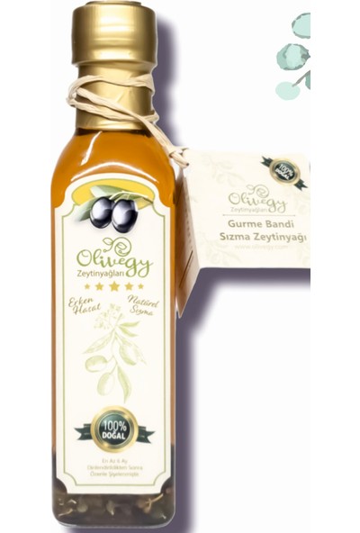 Olivegy Gurme Bandi Sızma Zeytinyağı 250 ml
