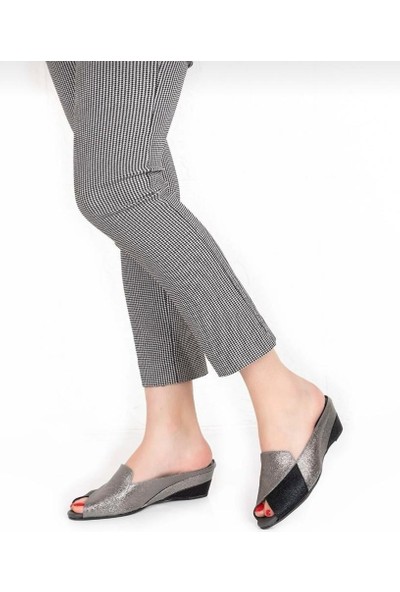 Mikay Shoes Deri Rahat Şık Gündelik Ev Terliği Mikay Shoes Deri Rahat Şık Gündelik Ev Terliği