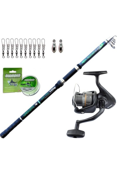 Lineaeffe Epx Tele 380CM 200GR Okuma Revenger Rv-55 Olta Seti Lineaeffe Epx Tele 380CM 200GR Okuma Revenger Rv-55 Olta Seti