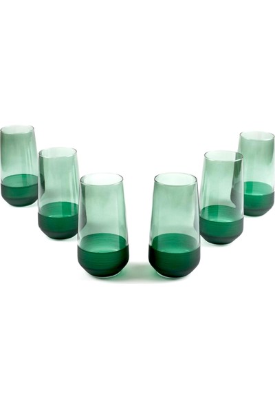 Evgaraj Matte Meşrubat ve Su Bardağı Takımı 6'lı Yeşil 470 ml Evgaraj Matte Meşrubat ve Su Bardağı Takımı 6'lı Yeşil 470 ml