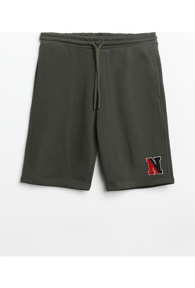New World Polo Haki Şort 22SSM15001 New World Polo Haki Şort 22SSM15001