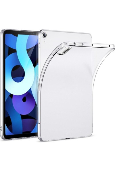 Hopy Kent Apple iPad Air 5.nesil 10.9 2022 Silikon Şeffaf Kılıf Kapak Koruyucu Hopy Kent Apple iPad Air 5.nesil 10.9 2022 Silikon Şeffaf Kılıf Kapak Koruyucu