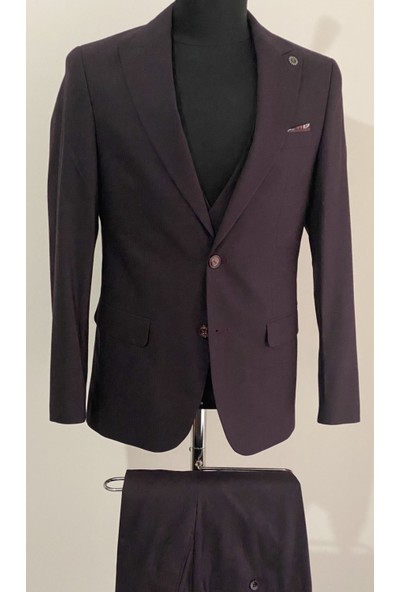 VP Trend Men Yelekli Takım Elbise