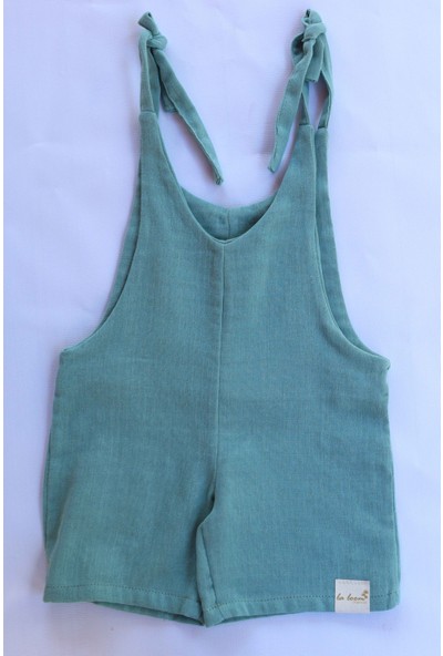 LaLoom Organics Jill Organik Pamuk Müslin Askılı Tulum