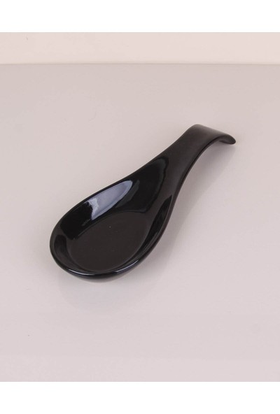 Referans Tasarım Siyah Seramik Dekoratif Şık Kaşıklık Referans Tasarım Siyah Seramik Dekoratif Şık Kaşıklık