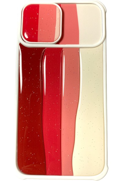 Pointtech iPhone 11 Jelibon Beyaz Kırmızı