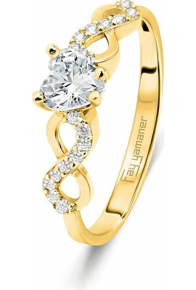 Fay Yamaner Sonsuz Aşk Altın Tektaş Yüzük Fay Yamaner Sonsuz Aşk Altın Tektaş Yüzük