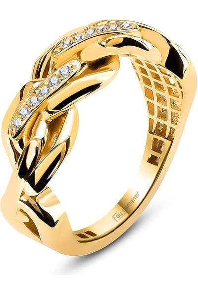 Fay Yamaner Altın Gurme Yüzük