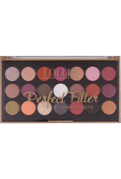 Lollis Perfect Filter 21 Renk Göz Farı Lollis Perfect Filter 21 Renk Göz Farı
