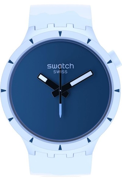Swatch SB03N102 Bıg Bold Bıoceramıc Arctıc Kol Saati Swatch SB03N102 Bıg Bold Bıoceramıc Arctıc Kol Saati
